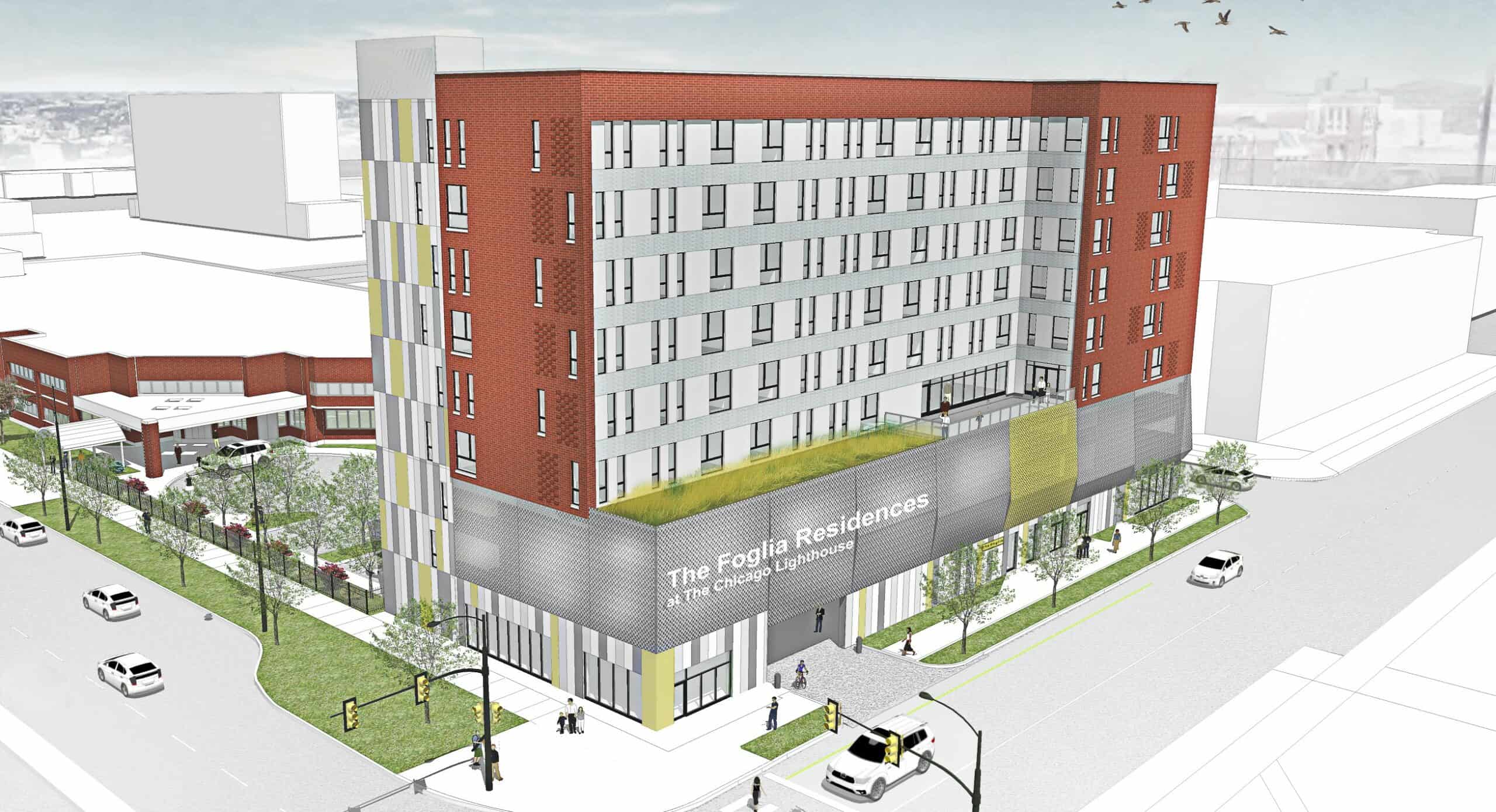 The Foglia Residences signage-cropped - The Chicago Lighthouse